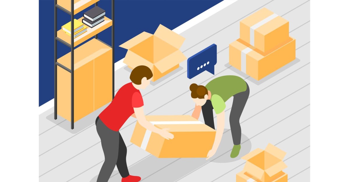 Mutual Help Isometric Background 201230107 Vector Illustration Concept