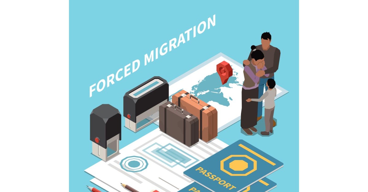 Population Mobility Migration Displacement Isometric-01 200910927 ...