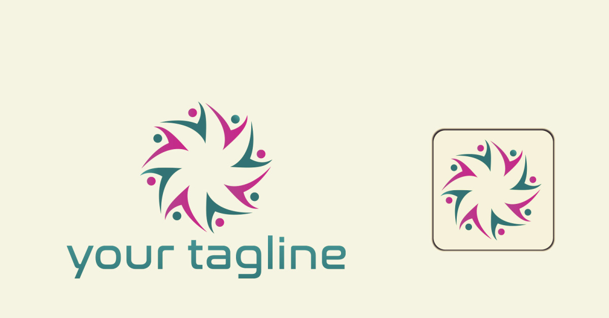 Creative Team Logo Design Template #213512 - TemplateMonster