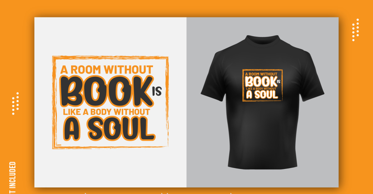 Book Quotes T-Shirt Sticker Design #213684 - TemplateMonster