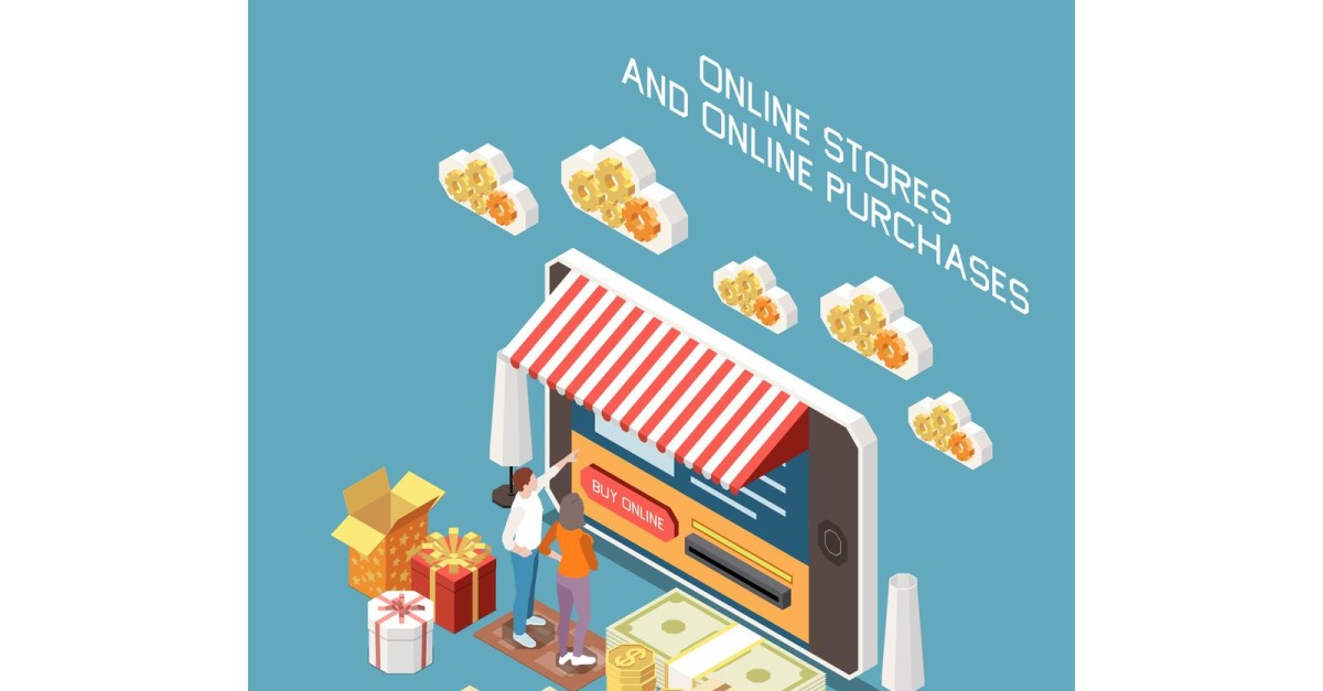 Digital Transformation Digitization Isometric 201110919 Vector ...