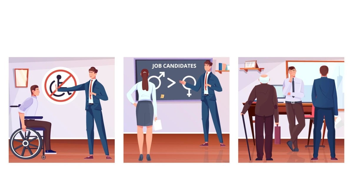 Discrimination Illustration Flat 201051142 Vector Illustration Concept