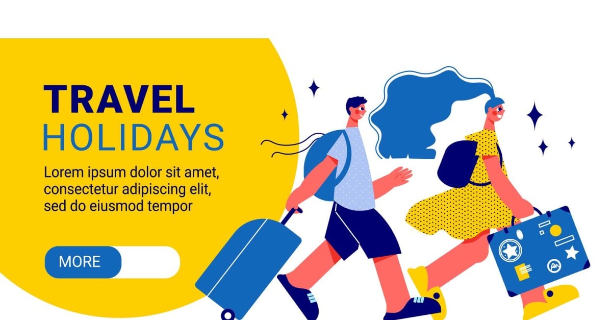 Travel Horizontal Banner 201260506 Vector Illustration Concept