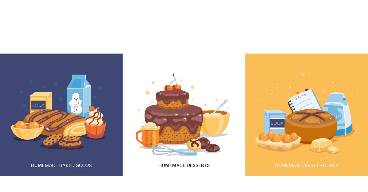 Cooking Homemade Design Concept 201000305 Vector Illustration Concept