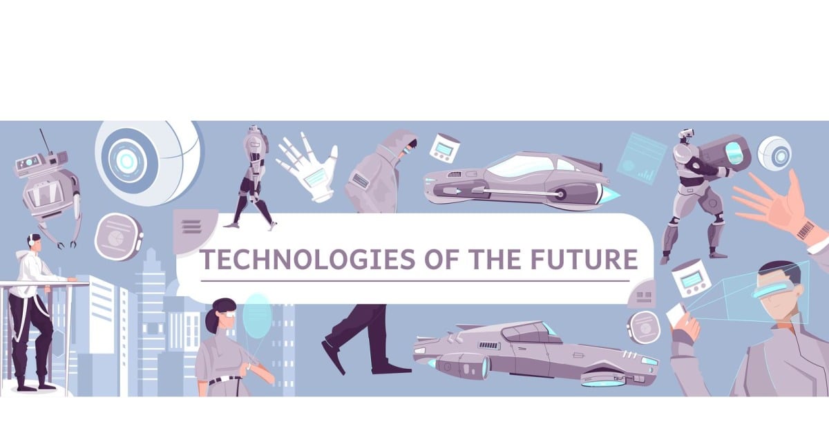 Future Technology Pattern Flat 200551108 Vector Illustration Concept