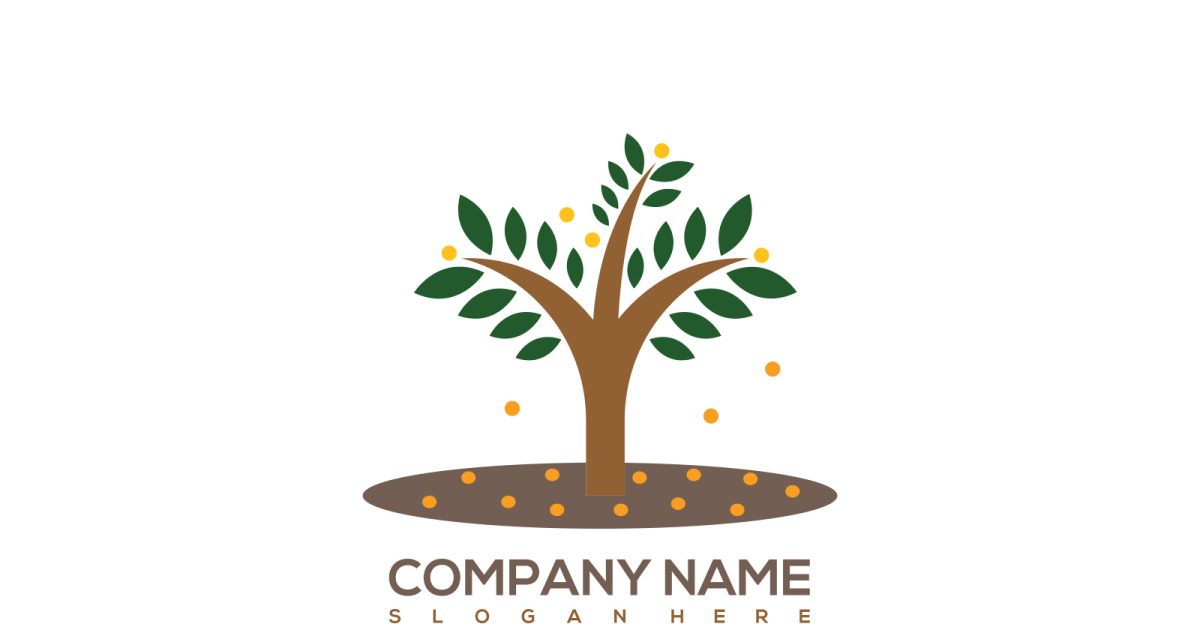 Güzel Ağaç Logo Şablonu #215386 - TemplateMonster