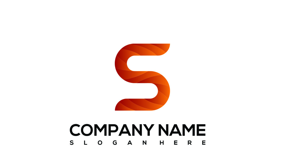 Letter S - Vector Template #215383 - TemplateMonster