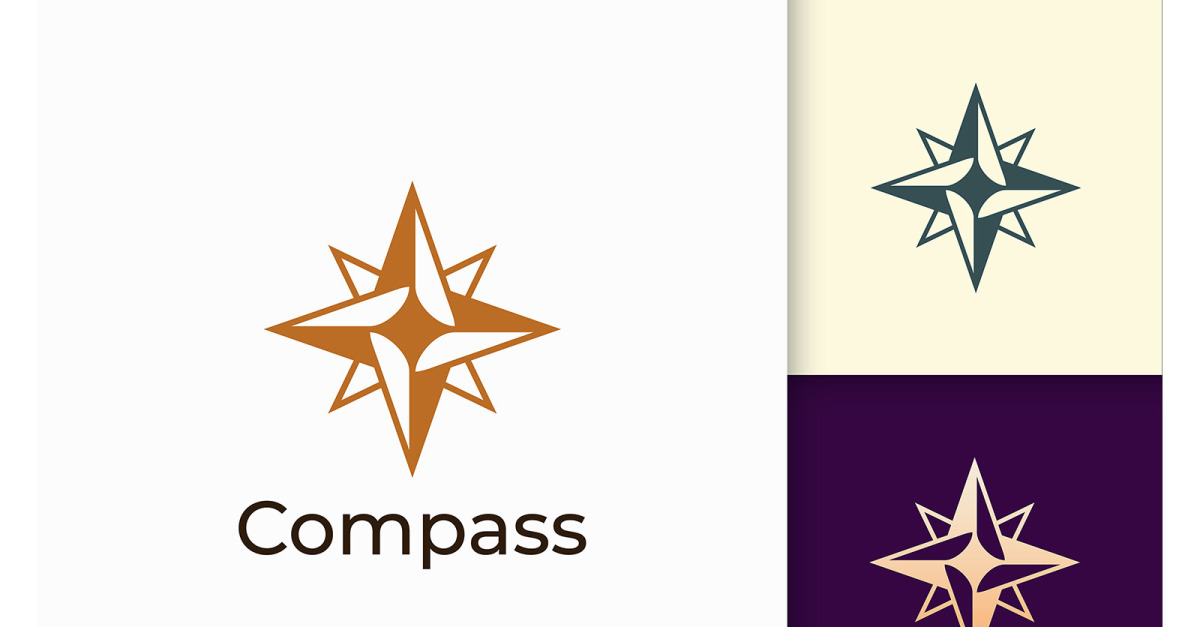 Compass Logo in Modern and Abstract #215430 - TemplateMonster