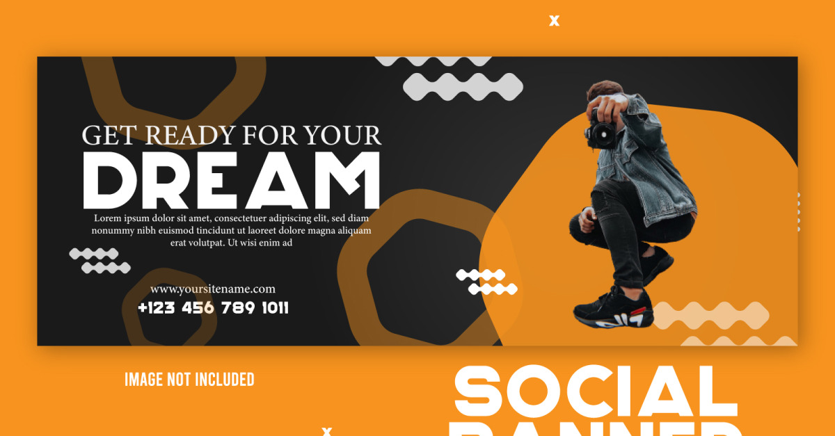 Digital Photography Ads Promotional Banner Template