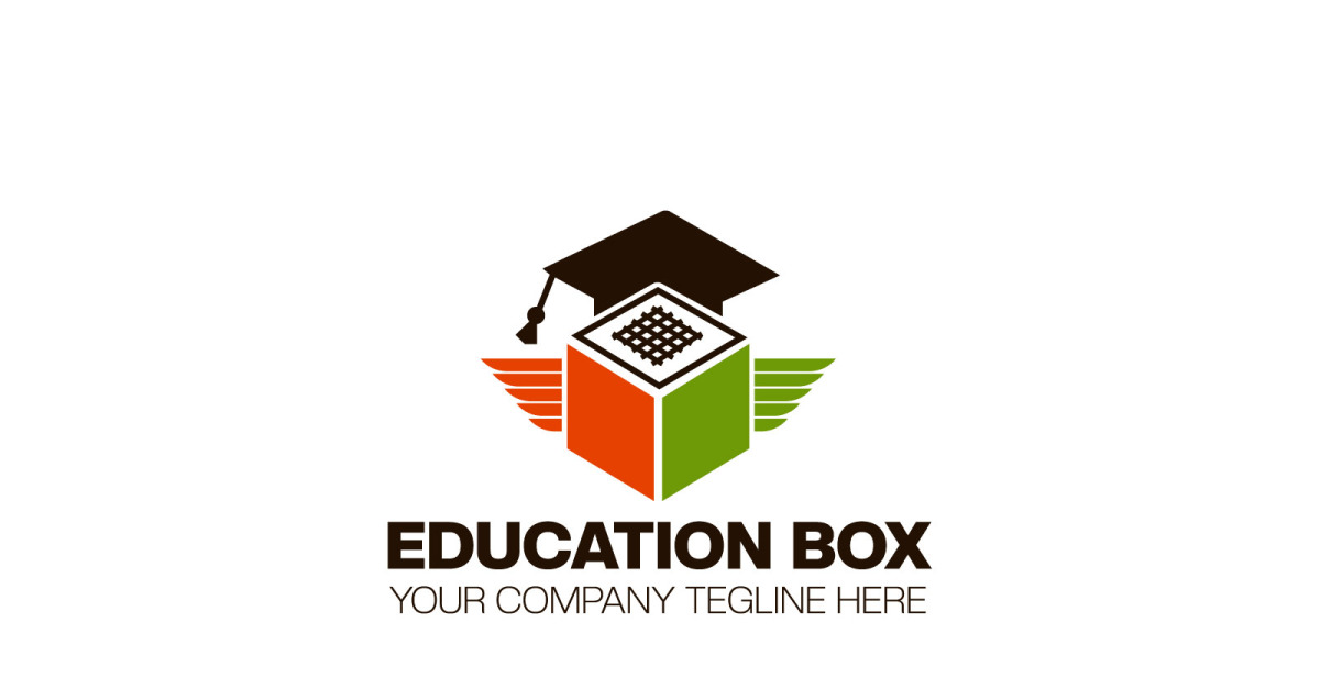 Education Box Logo Design Template #216120 - TemplateMonster