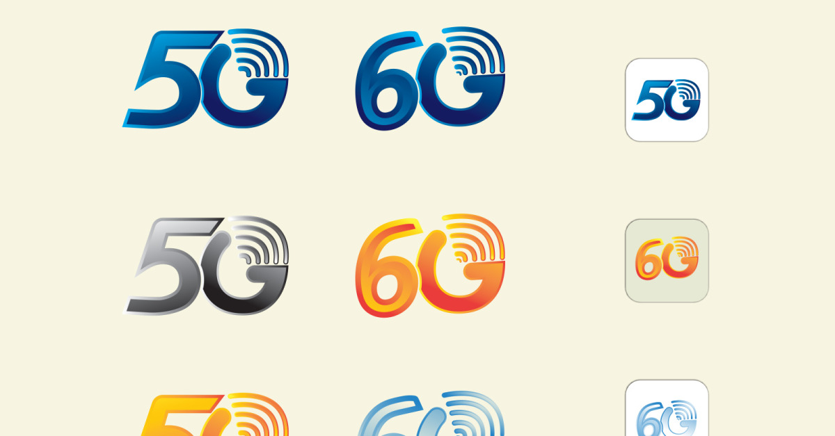 5g and 6g technology Logo #216643 - TemplateMonster