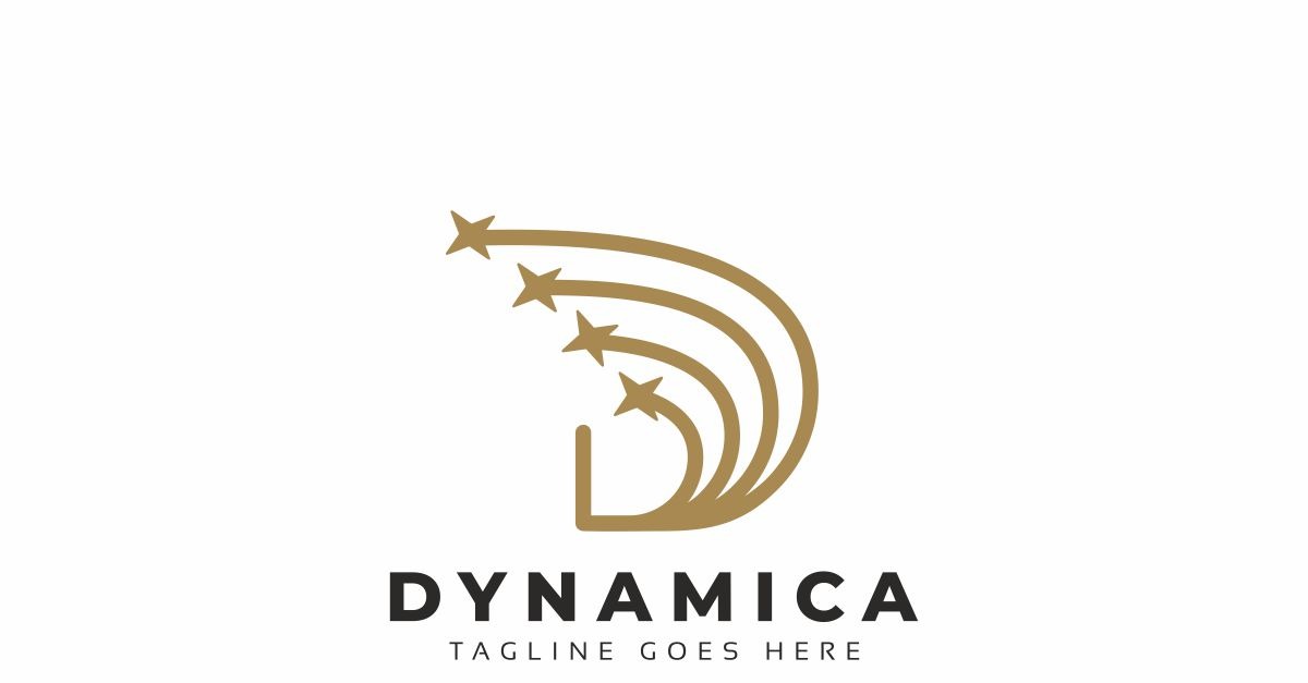 Dynamica D Letter Logo Template #216759 - TemplateMonster