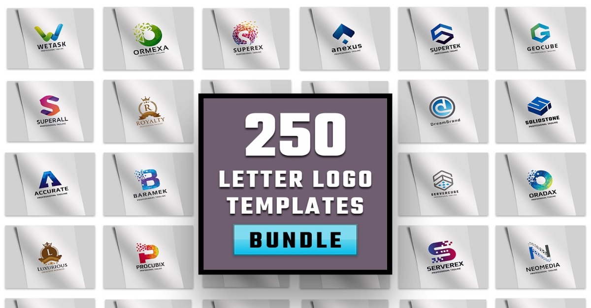 250 Letter Logo Templates Logo #217049 - TemplateMonster