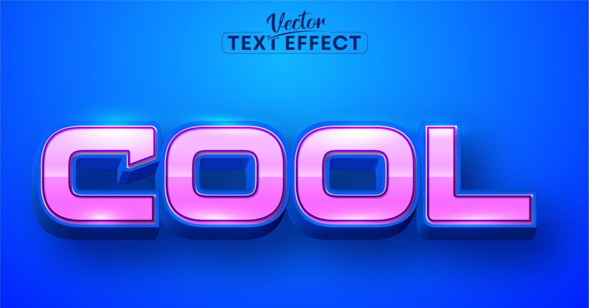 Cool - Editable Text Effect, Font Style, Graphics Illustration
