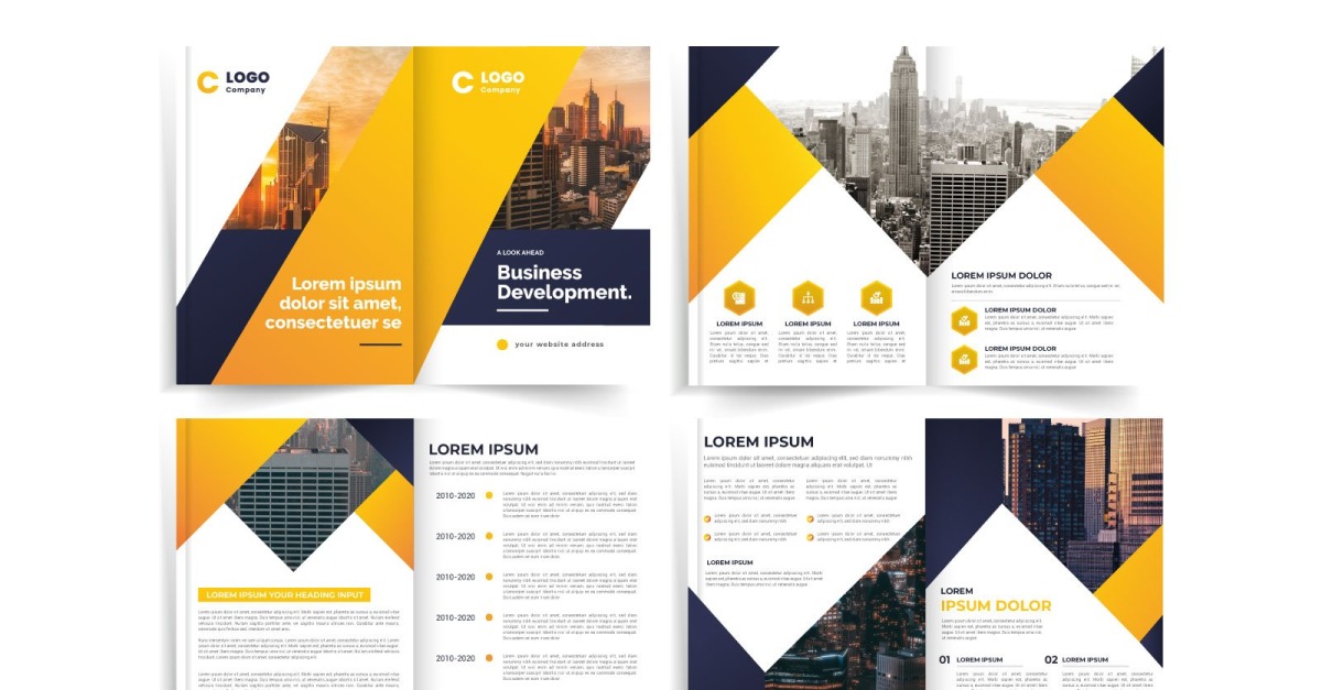 Corporate Magazine Brochure Templates Design