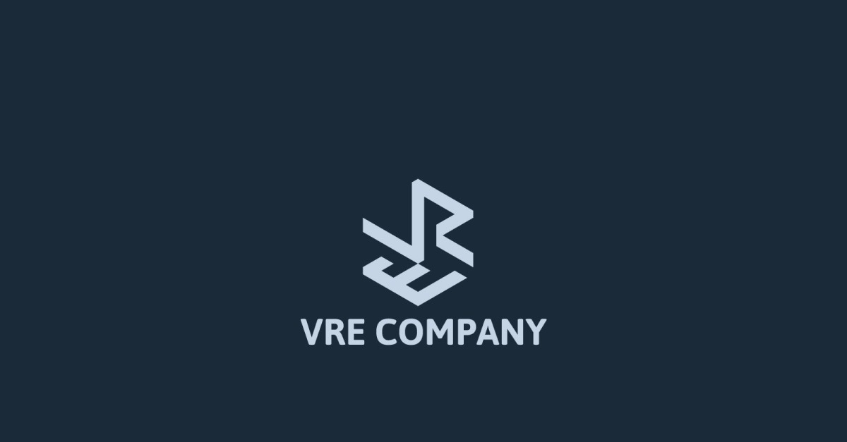 V+R+E Abstract logo design template #219323 - TemplateMonster