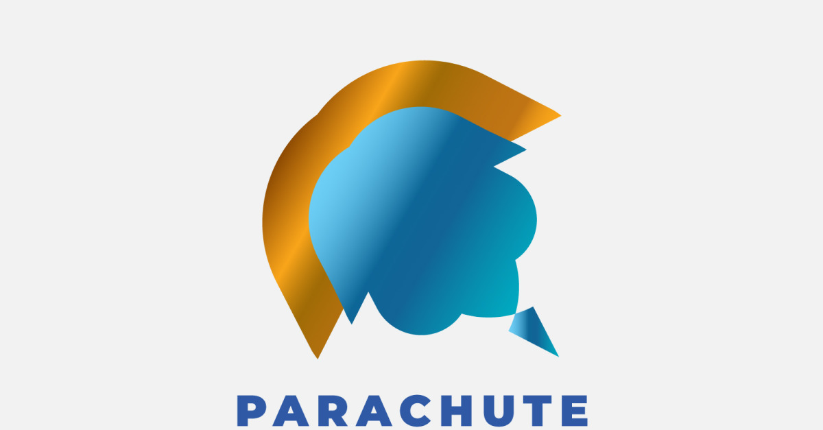 Flying Parachute Logo Design #220256 - TemplateMonster