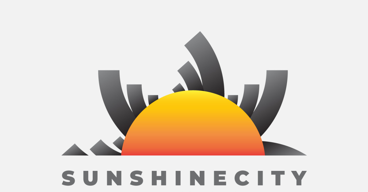 Golden City Logo Template #220255 - TemplateMonster