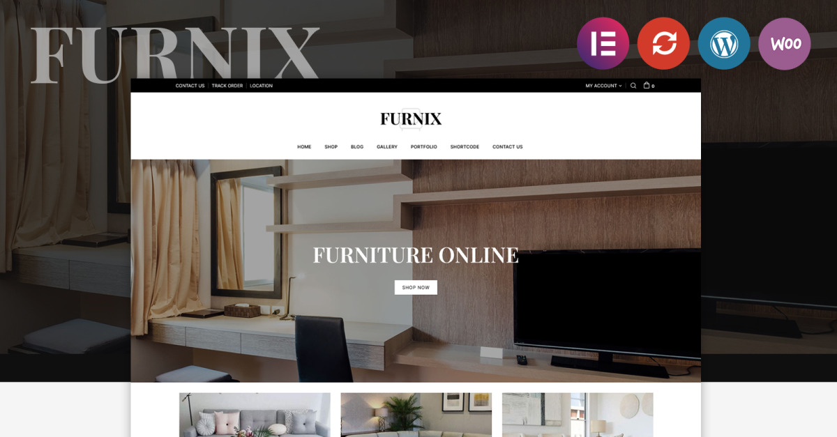Furnix - Thème WooCommerce pour magasin de meubles