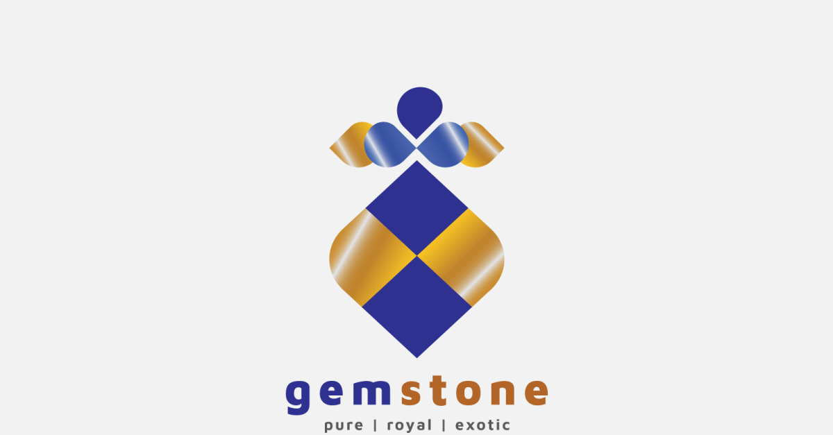 Gem Stone - Ornament Logo #221629 - TemplateMonster