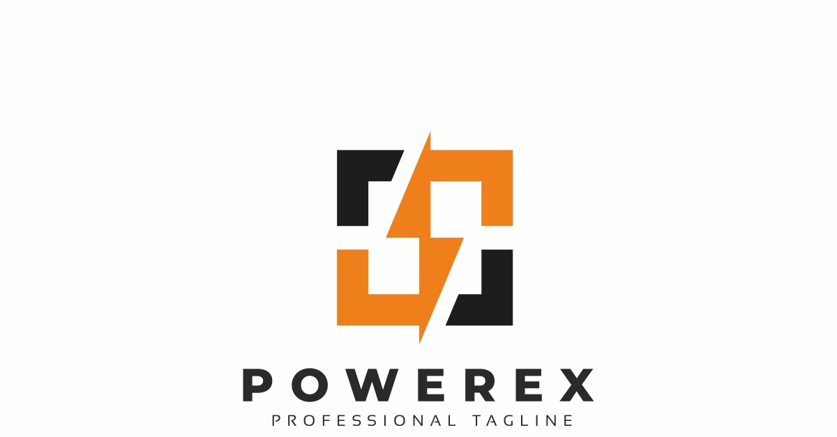 Power Square Logo Template #221607 - TemplateMonster