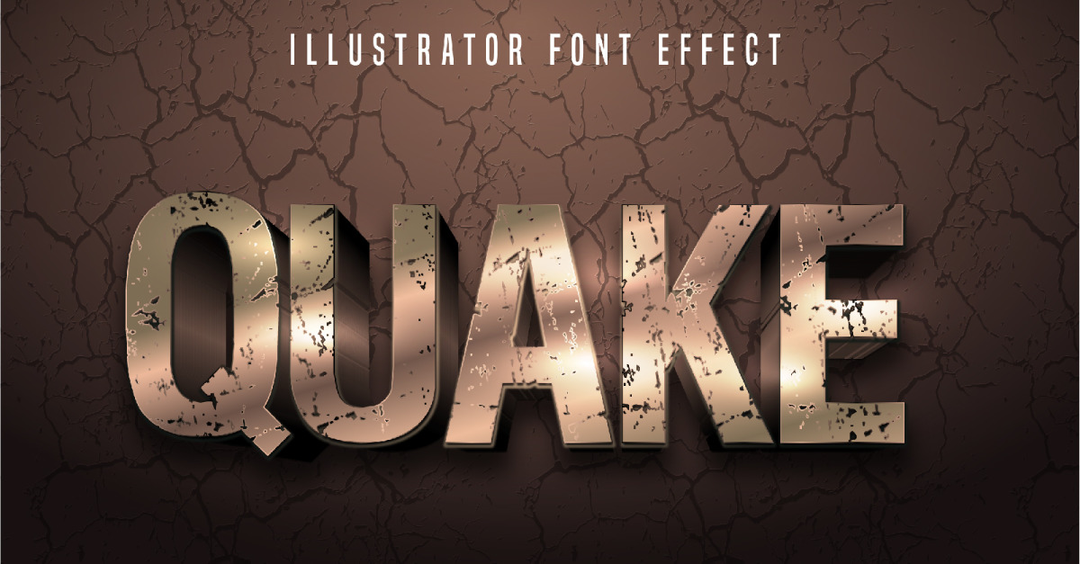 Quake - Editable Text Effect, Comic And Cartoon Text Style, Graphics ...
