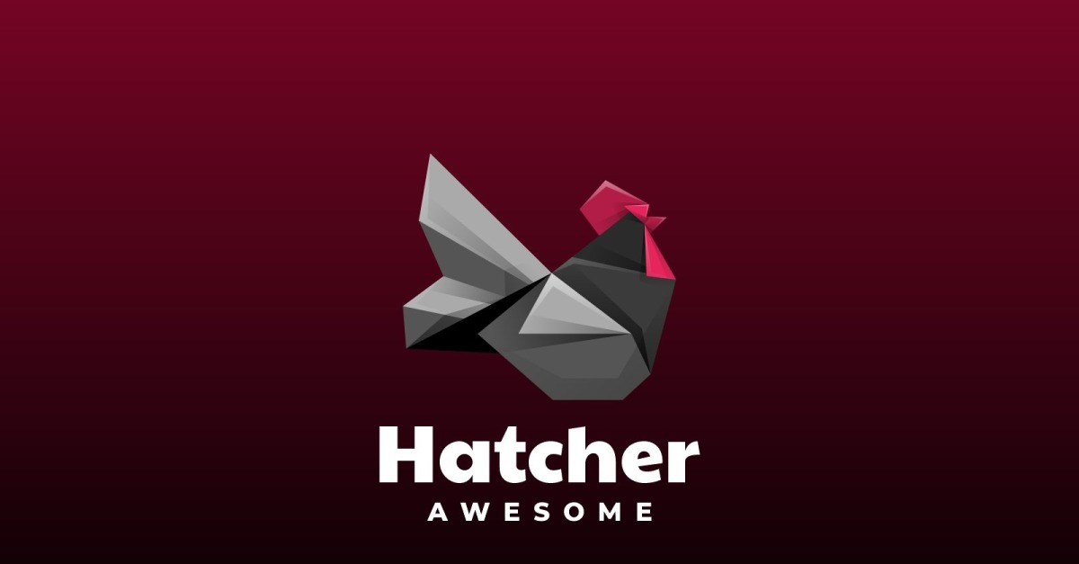 Hatcher Low Poly Logo Template #222884 - TemplateMonster