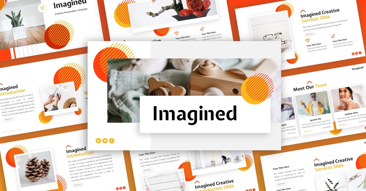 Imagined - Creative Multipose PowerPoint Template