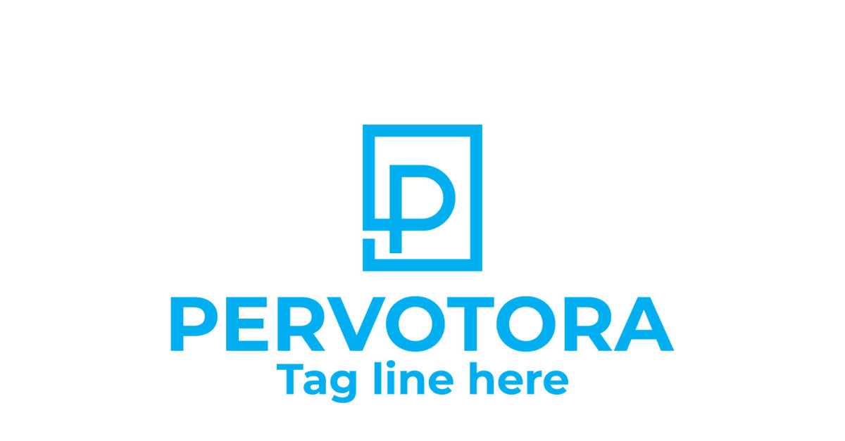 P Harfi Logo Tasarım Şablonu #223091 - TemplateMonster