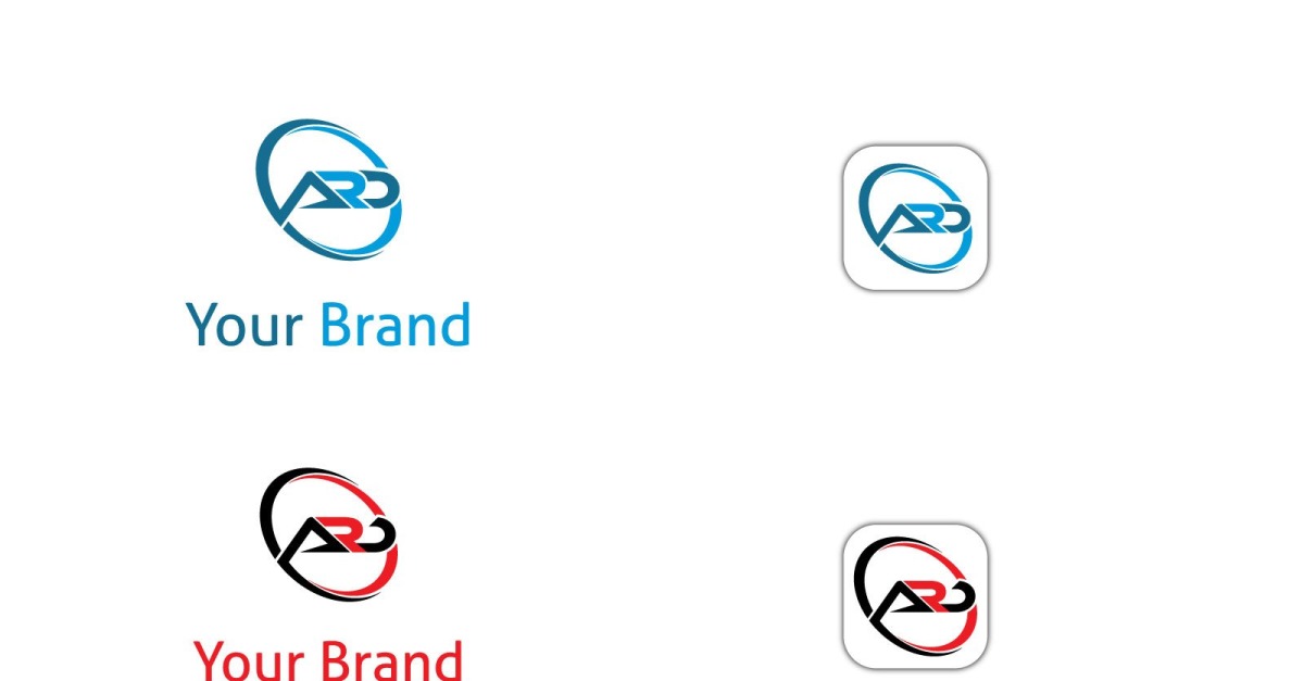 A R D Logo Design Template #223138 - TemplateMonster
