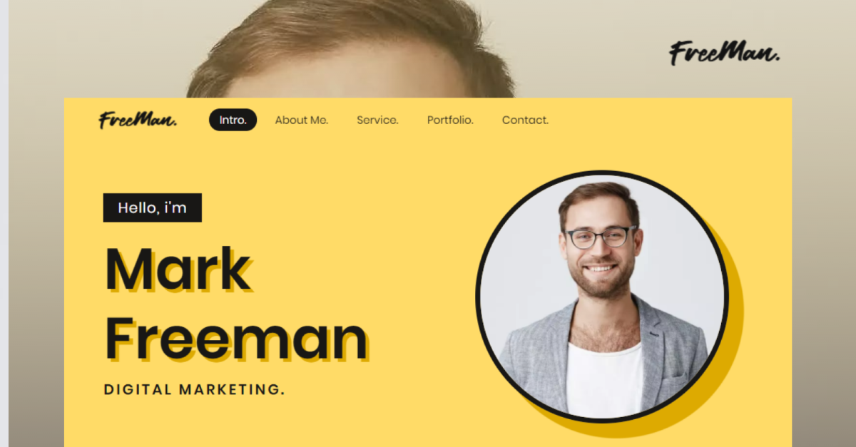 Freeman - Ücretsiz Çok Amaçlı Kişisel Tek Sayfa Html Şablonu