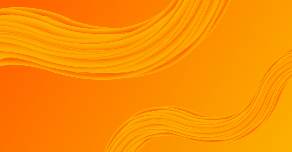 Vector abstract orange gradient background template