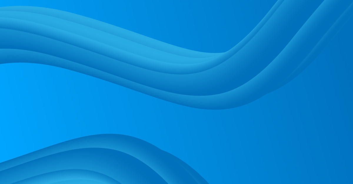Vector abstract stylish blue gradient background template