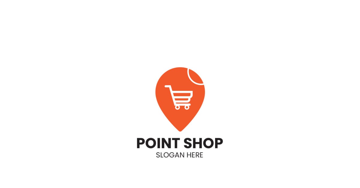 Point Shop Logo Design Template #223720 - TemplateMonster