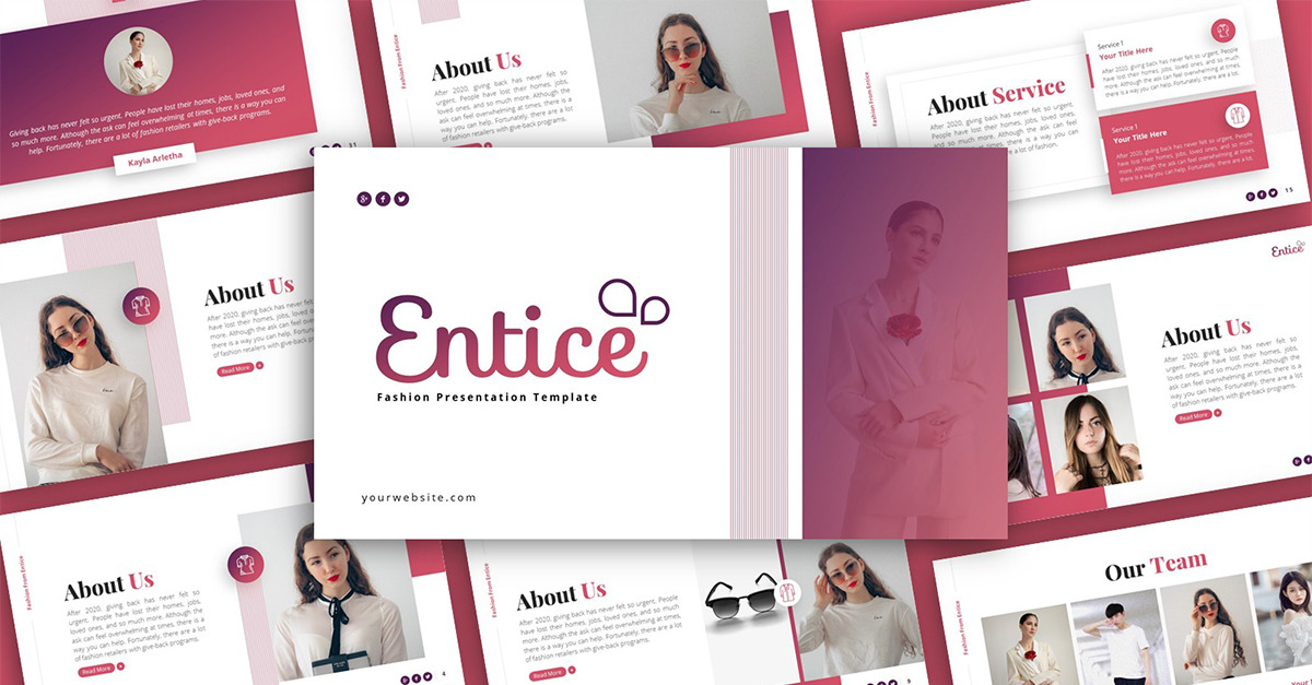 Entice Fashion Multipurpose PowerPoint Presentation Template