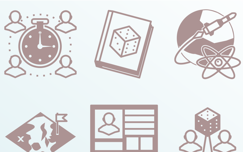 RPG Organization Outline Iconset #224260 - TemplateMonster