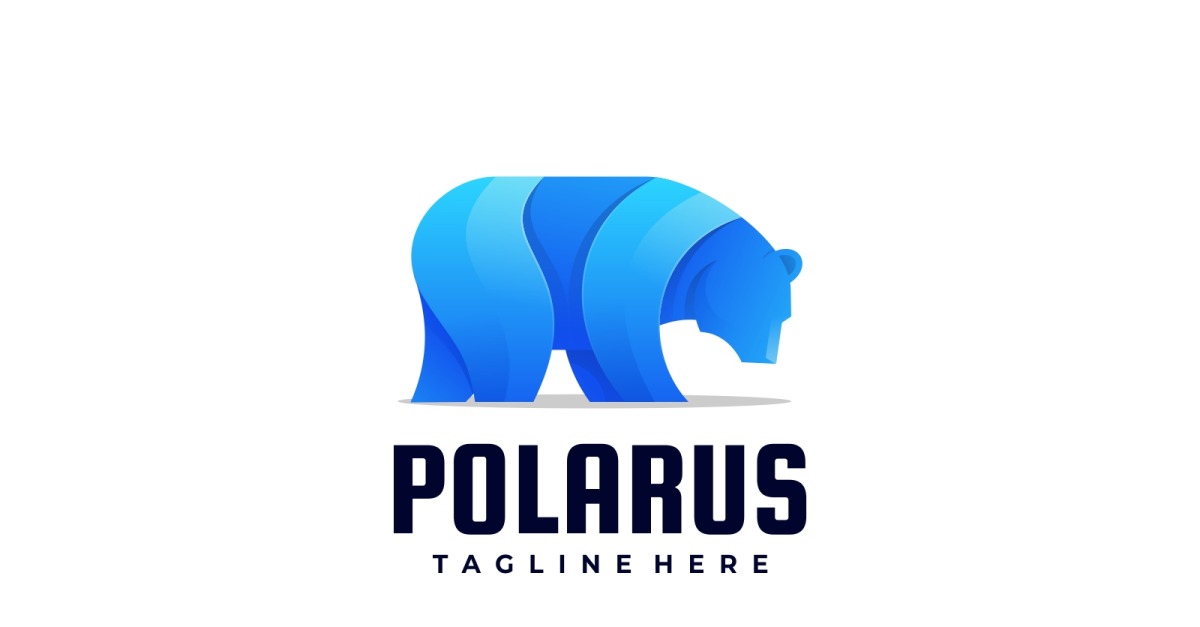 Polar Gradient Logo Design #224578 - TemplateMonster