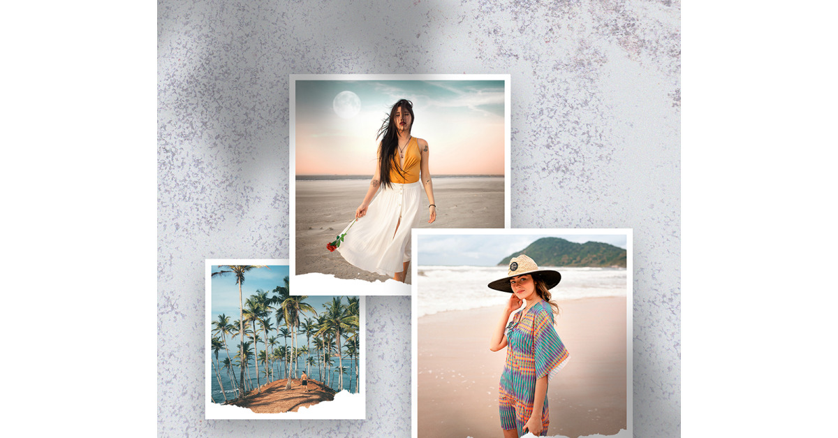 Square Travel Photo Creative Mockup #224590 - TemplateMonster