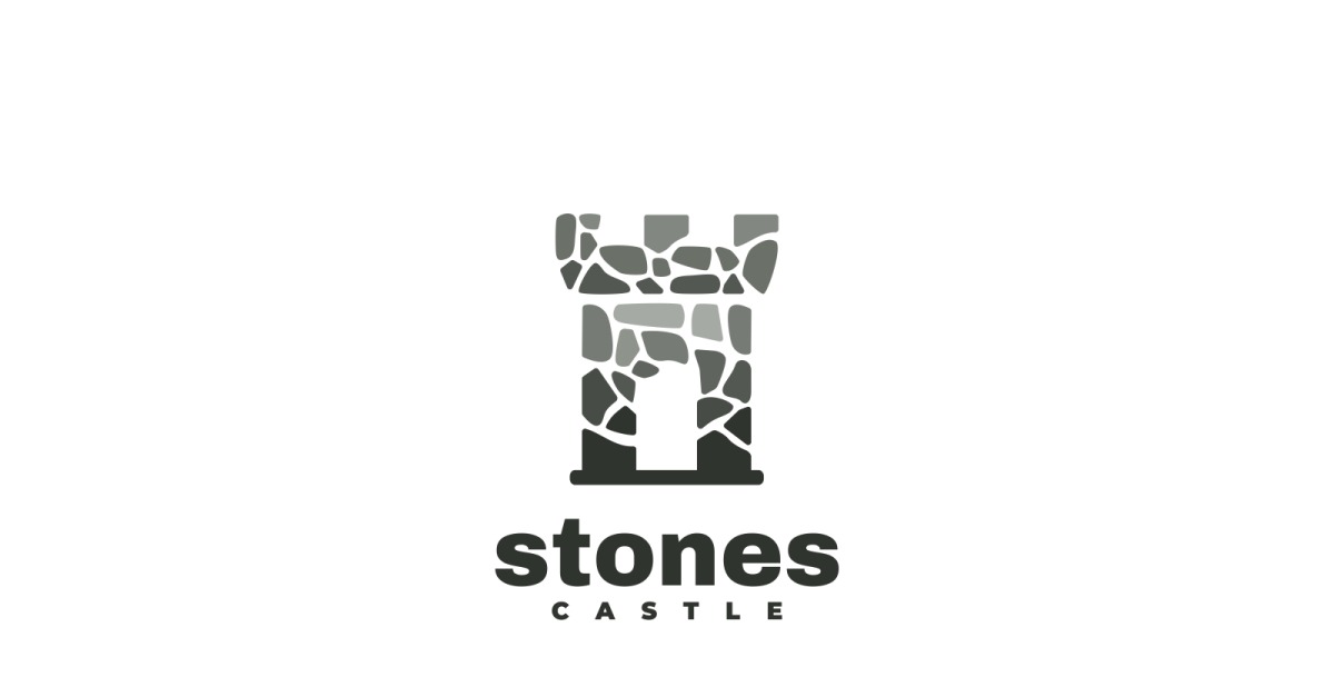 Stone Castle Simple Logo Style #224580 - TemplateMonster