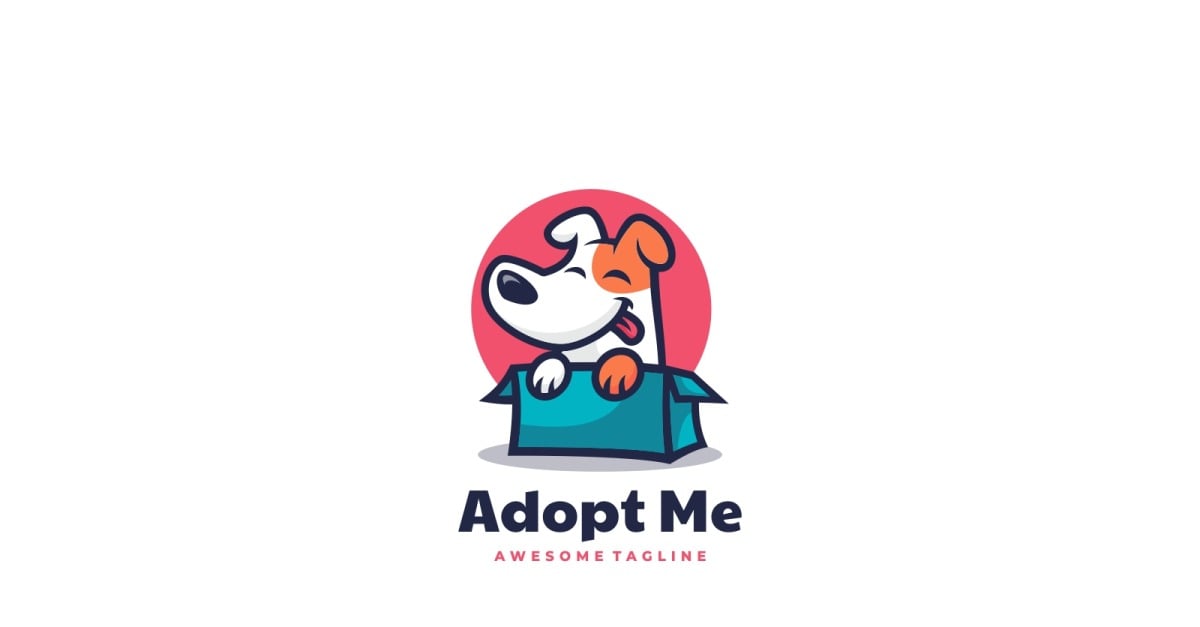Adopt Me Cartoon Logo Style #225137 - TemplateMonster