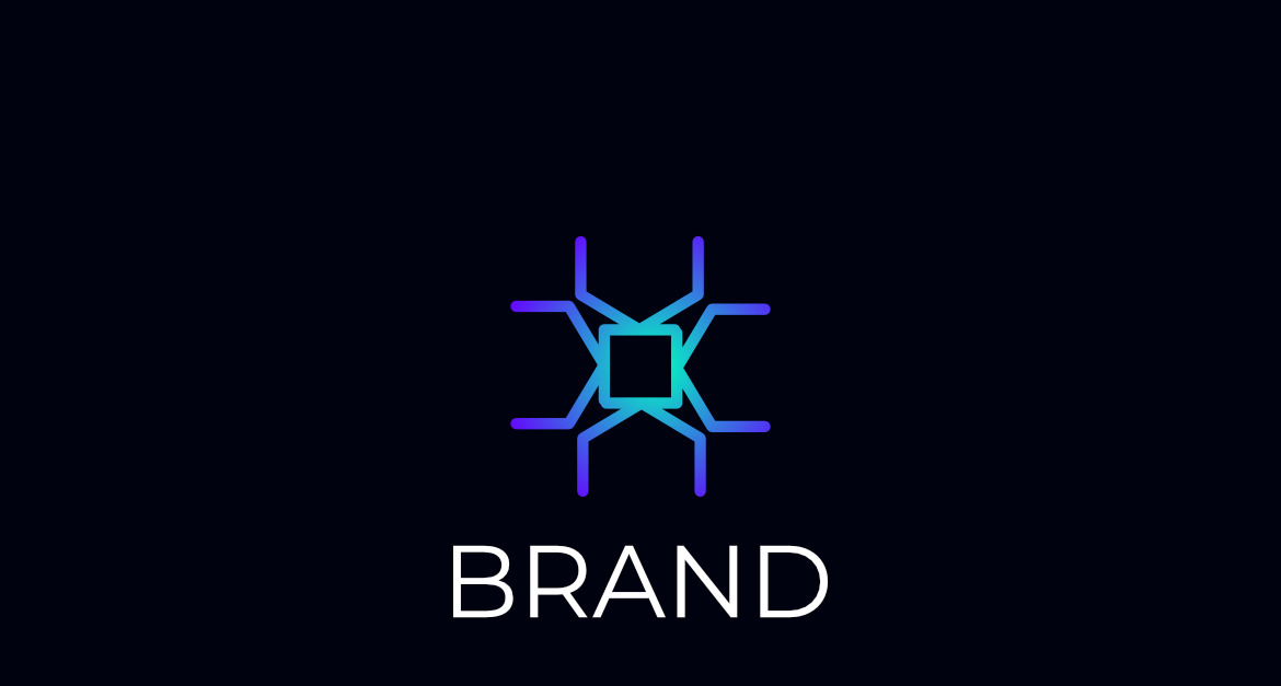 Abstract Line Technology Logo #226245 - TemplateMonster