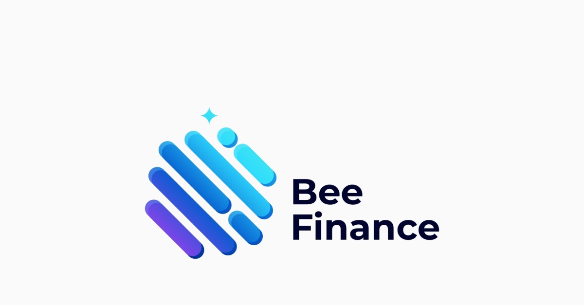 Bee Finance Gradient Logo #226229 - TemplateMonster