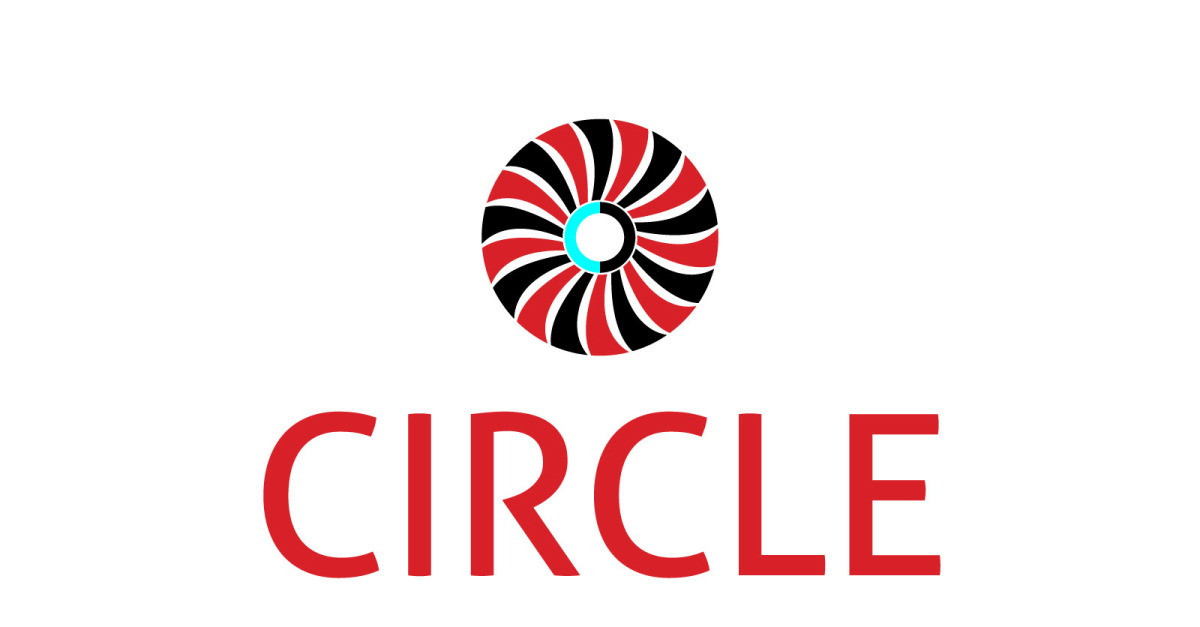 CIRCLE LOGO oder CC LOGO DESIGN VEKTORVORLAGE