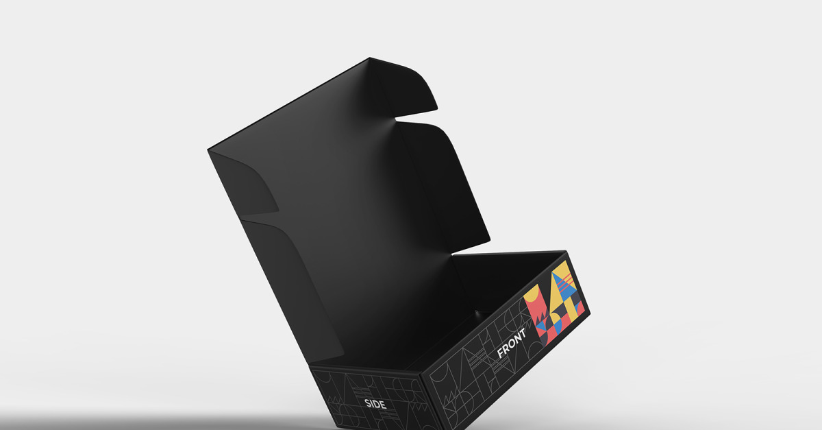 Box Packaging Mockup PSD Template Vol 21 - TemplateMonster