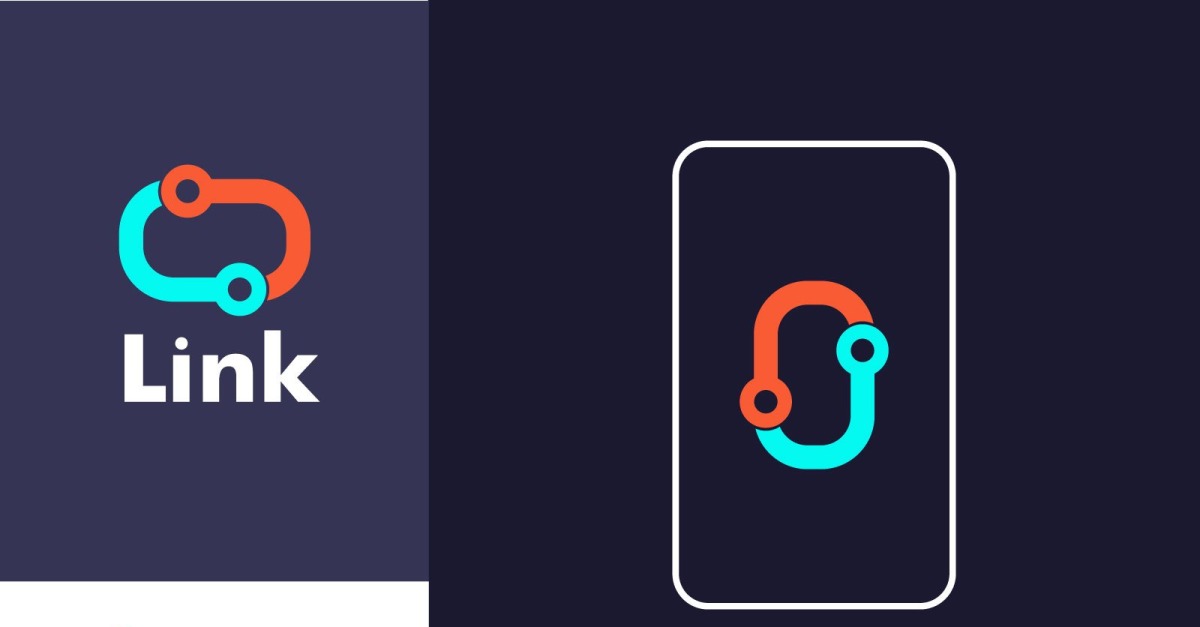Link Logo Icon Design Vector Concept, Technology Logo Icon Design Template