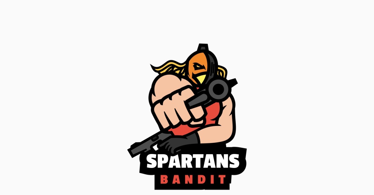 Bandit Cartoon Character Logo #227135 - TemplateMonster