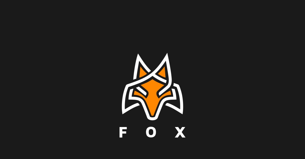 Fox Head Logo Fox Tech Logo #227414 - TemplateMonster
