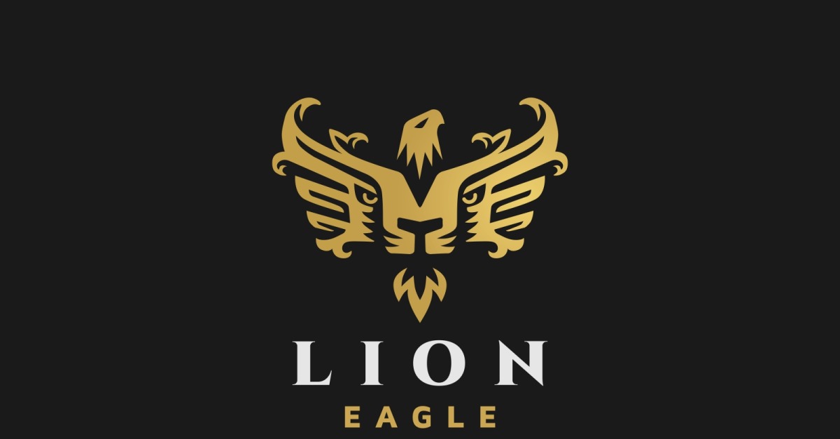 Royal Lion and Eagle Logo Template #227576 - TemplateMonster