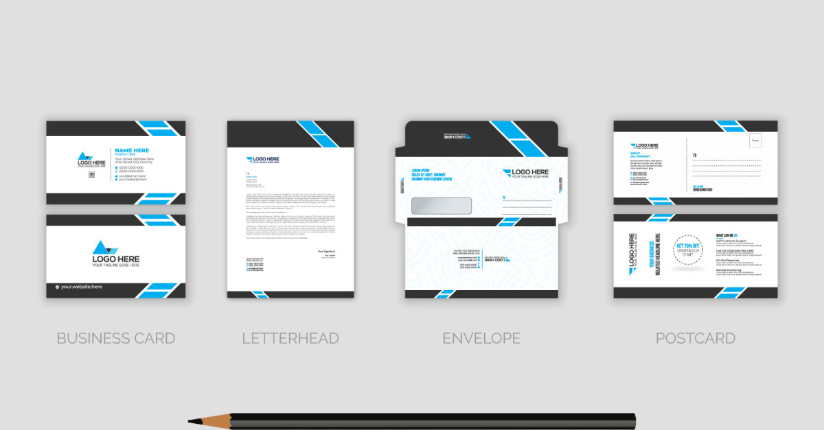 Camgöbeği Renkli Zarf Kartpostal Kartvizit ve Antetli Kağıt ile ...