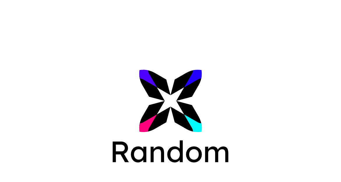 Negative space Techno Star Tech Logo - TemplateMonster